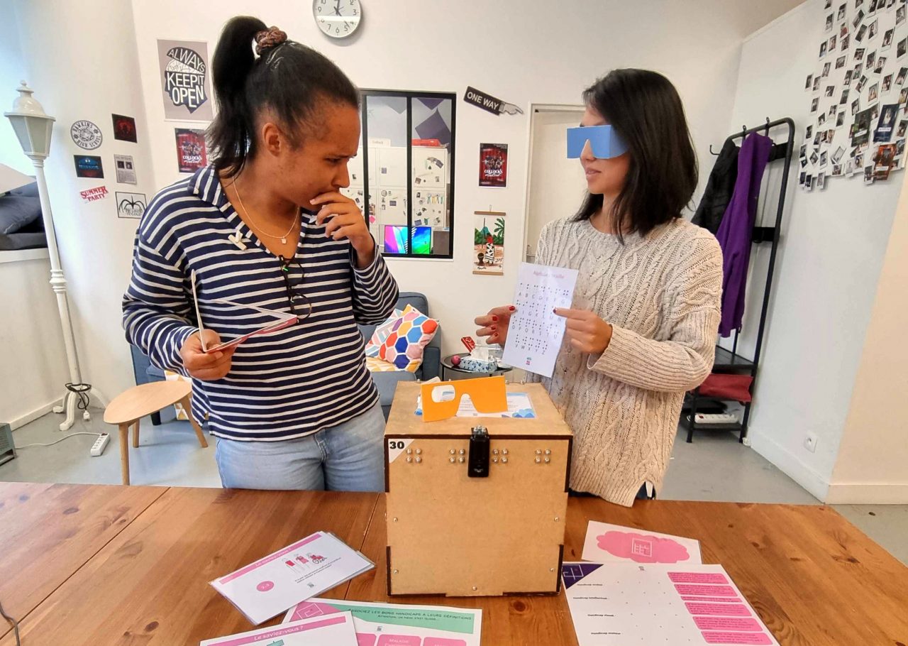 Jeu de sensibilisation au handicap en entreprise - Collock